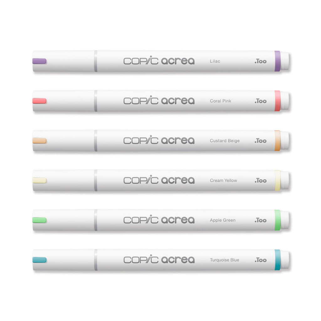 Copic Acrea sæt - Light – Three Scoops Design