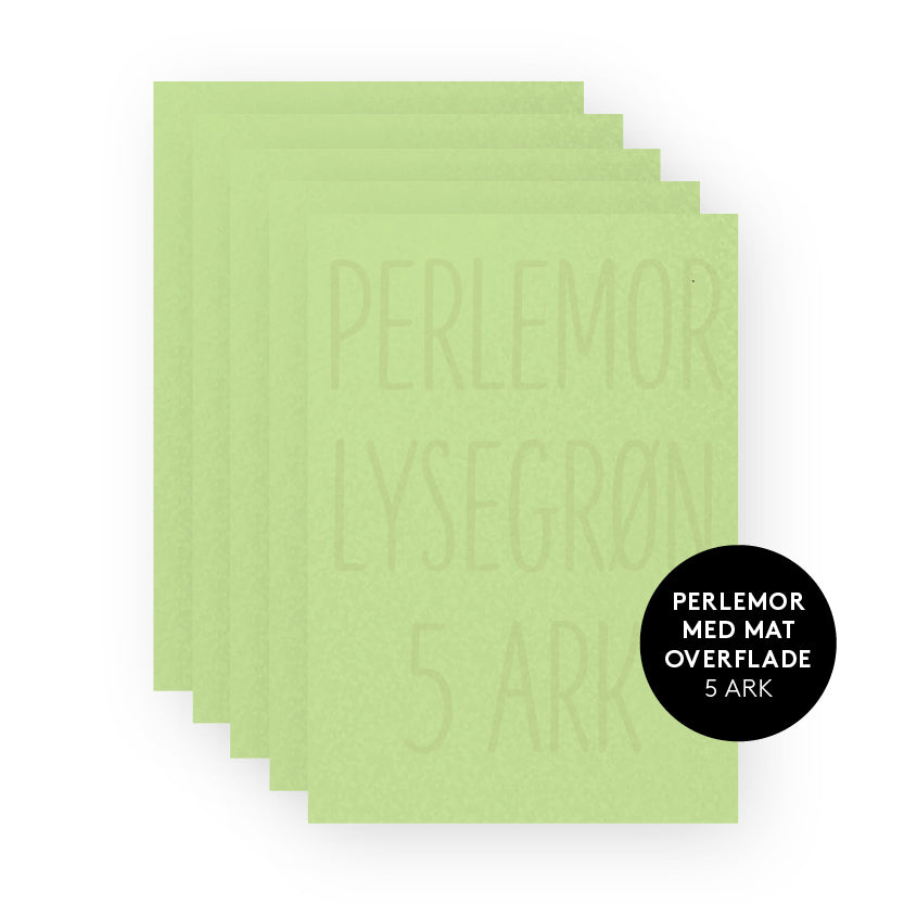 Perlemor Lysegrøn – Three Scoops Design