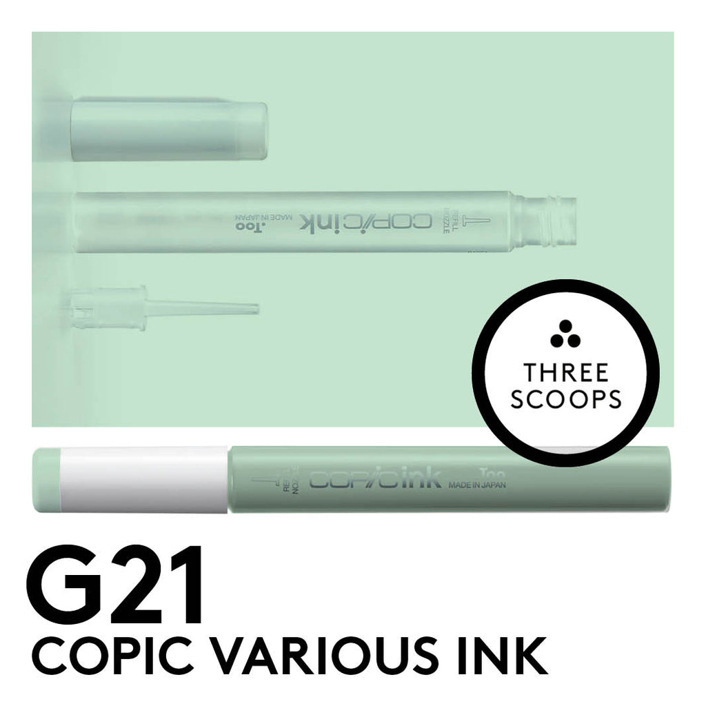 Copic Various Ink G21 - 12ml – Three Scoops Design