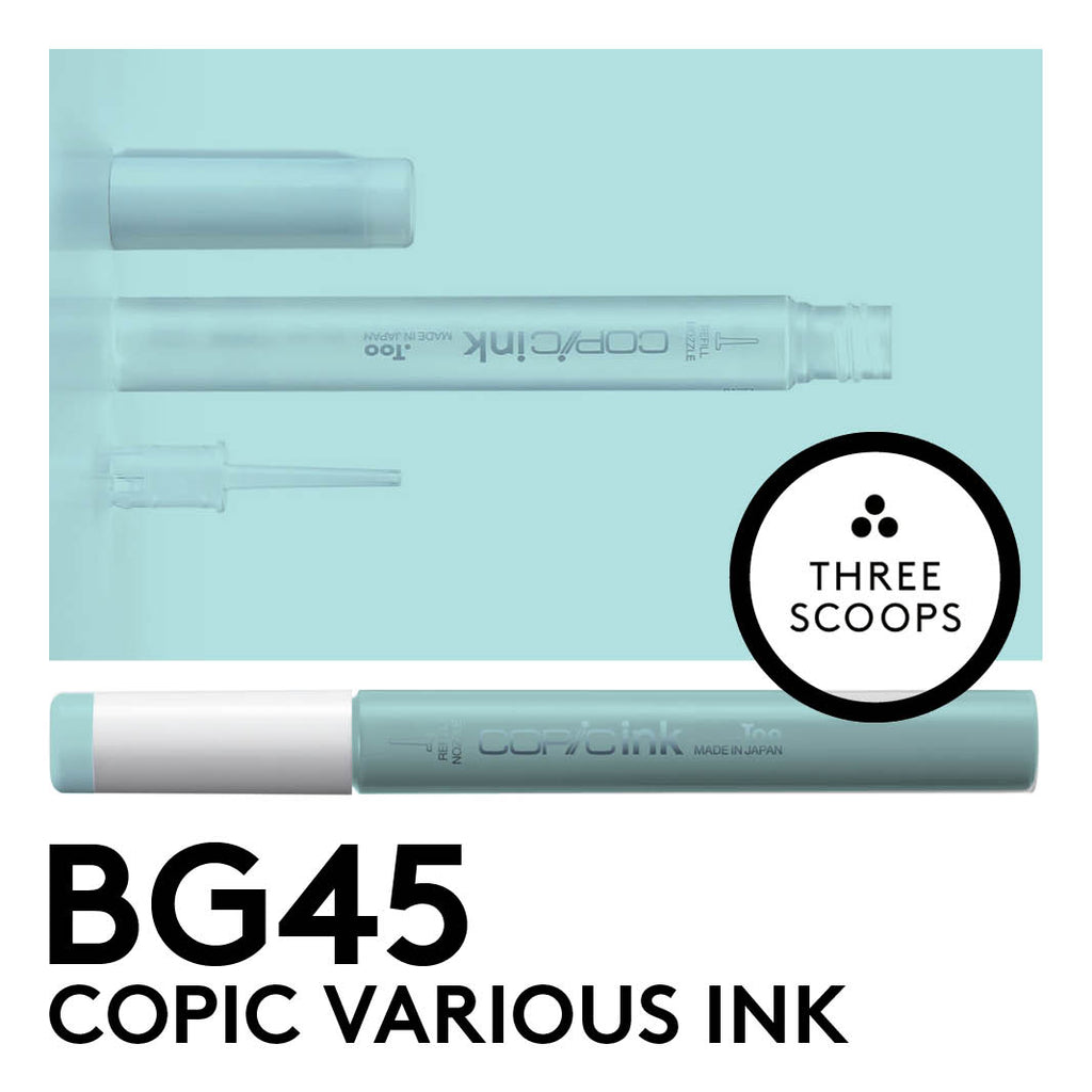 Copic Various Ink BG45 - 12ml – Three Scoops Design