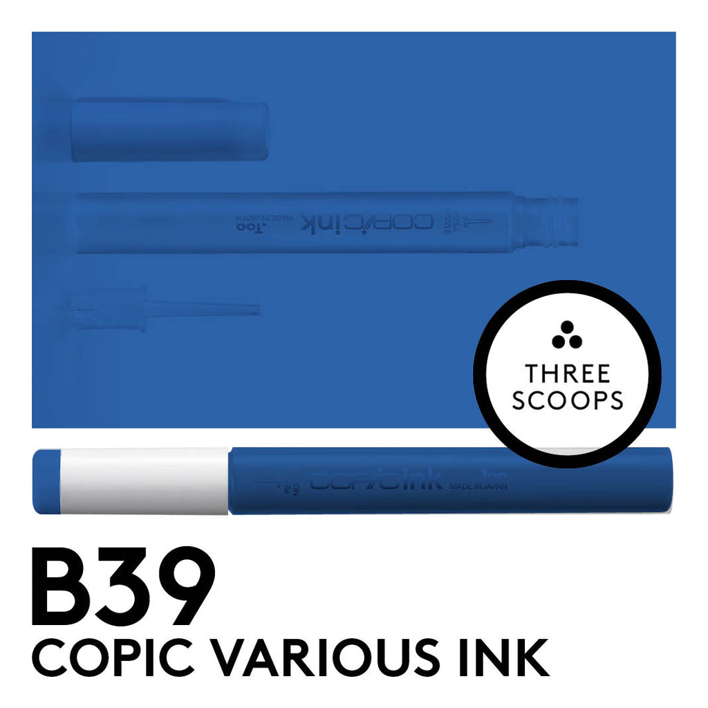 Copic Various Ink B39 - 12ml – Three Scoops Design