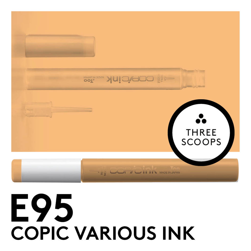 Copic Various Ink E95 - 12ml – Three Scoops Design