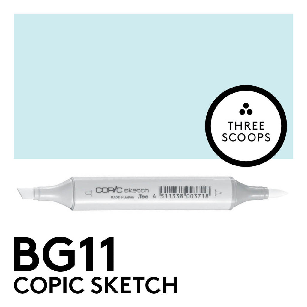 Copic Sketch BG11 - Moon White – Three Scoops Design