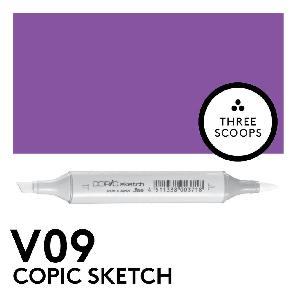 Copic Sketch V09 - Violet – Three Scoops Design
